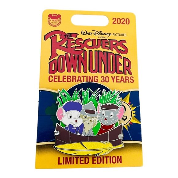 Disney | Jewelry | Disney Rescuers Down Under 3th Anniversary Bernard ...